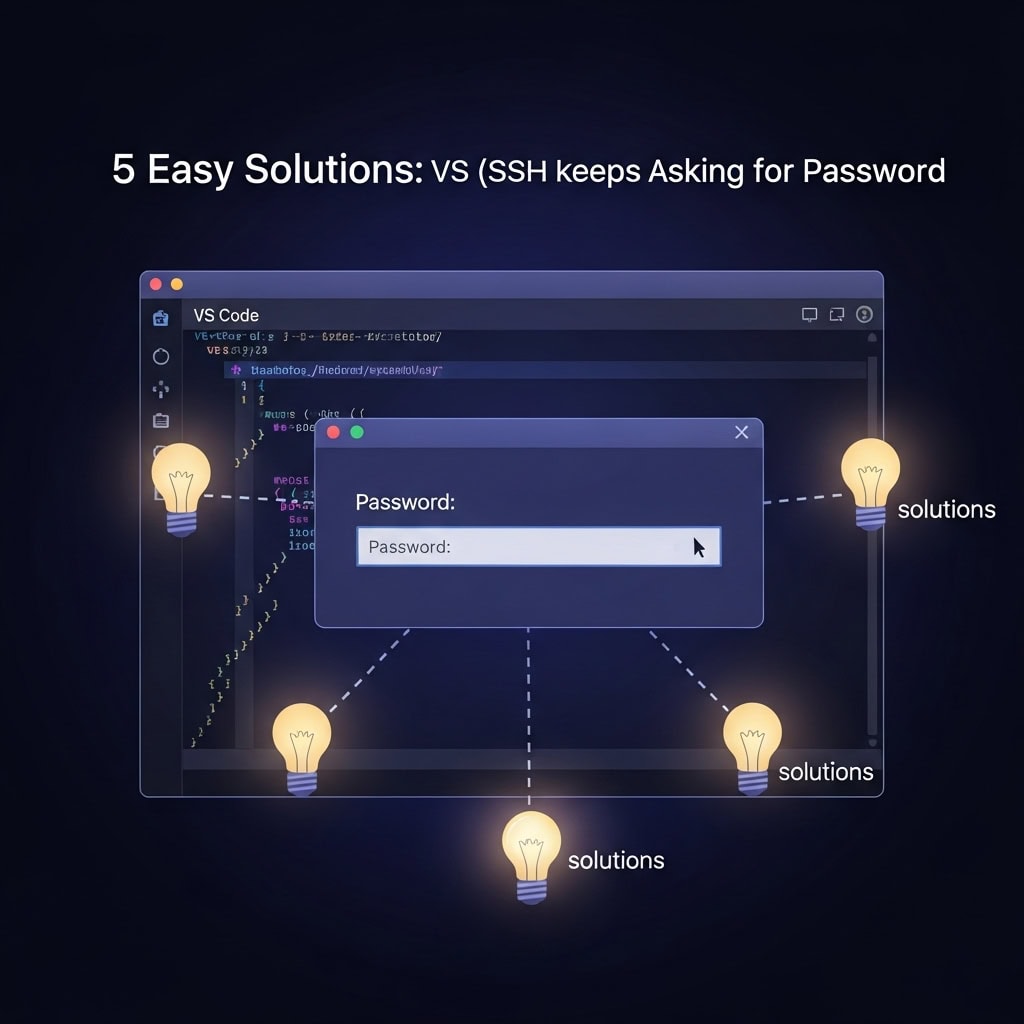 5 Easy Solutions: VS Code SSH Keeps Asking for Password